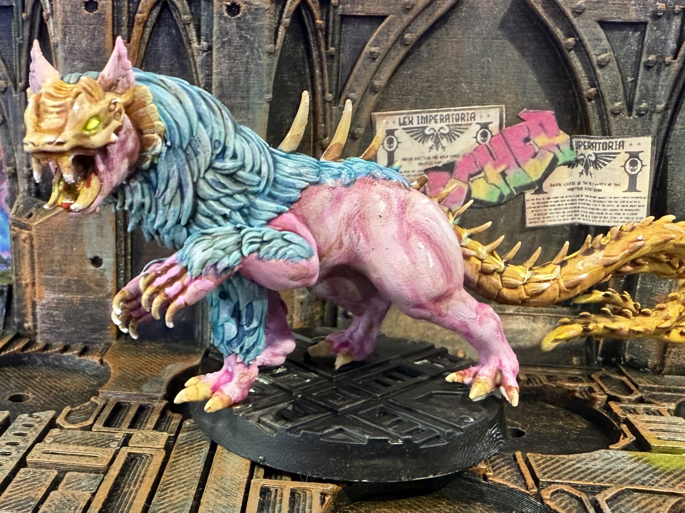 3D Printable Chimerix - Bitter Nightshades by Print Minis