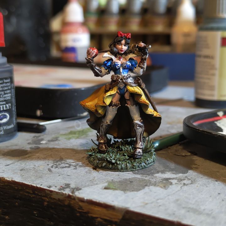 3D Print of Bianca - Snow White miniature by jonathanostyn