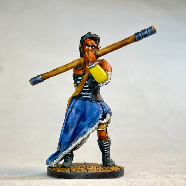 3D Printable Becra, Orc Monk by Harry's 3d Sculpting