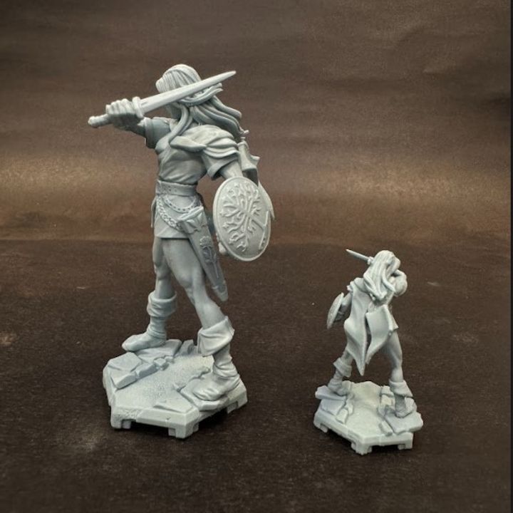 3D Printable Lucia - Elf by Dragun Studios
