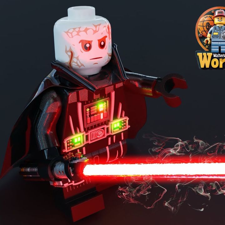 3D Printable Galactic Enforcer Brick by Walter's World 3D