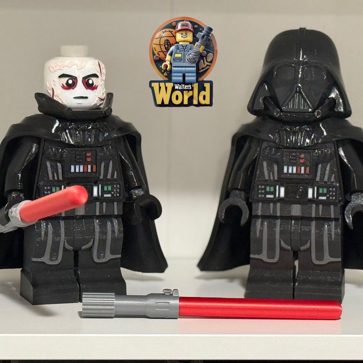 3D Printable Galactic Enforcer Brick by Walter's World 3D
