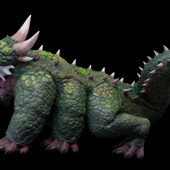 3D Print of The Tyrant Salamander - 5e Stats/ Monster / Custom Item ...