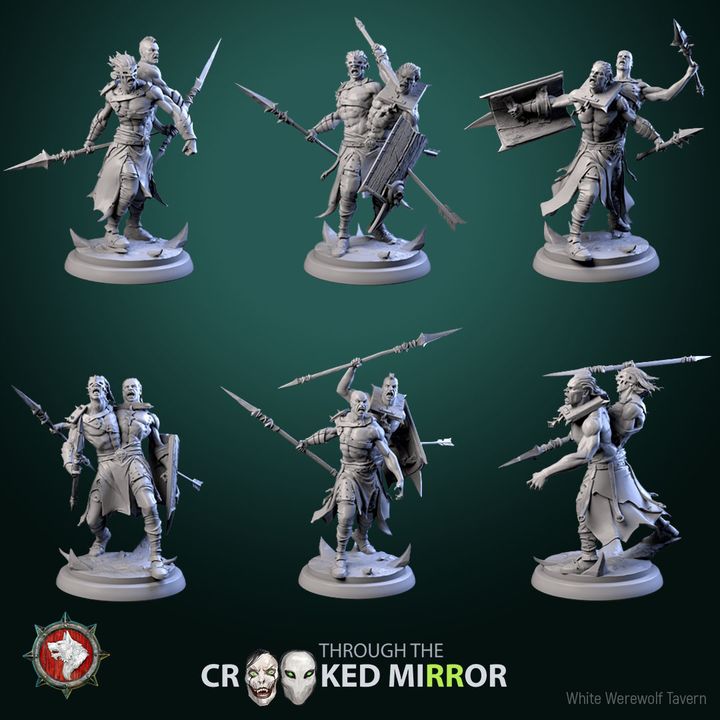 3D Printable 'Through the Crooked Mirror' December 2024 release 25 STL ...