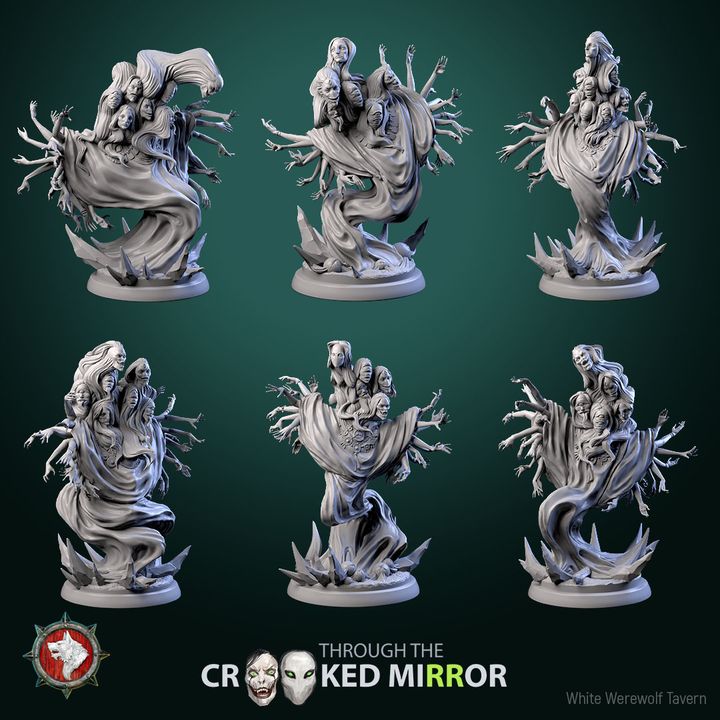 3D Printable 'Through the Crooked Mirror' December 2024 release 25 STL ...