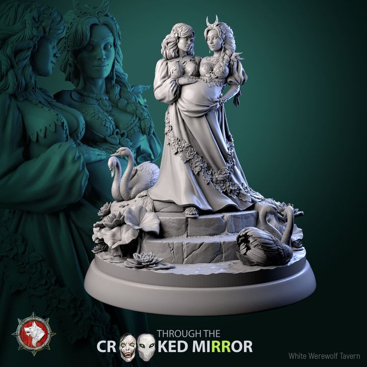 3D Printable 'Through the Crooked Mirror' December 2024 release 25 STL ...