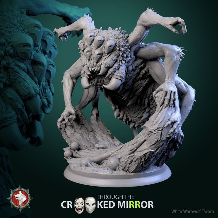 3D Printable Weaver of Torment, 75 mm pre-supported + DnD 5e stat block ...