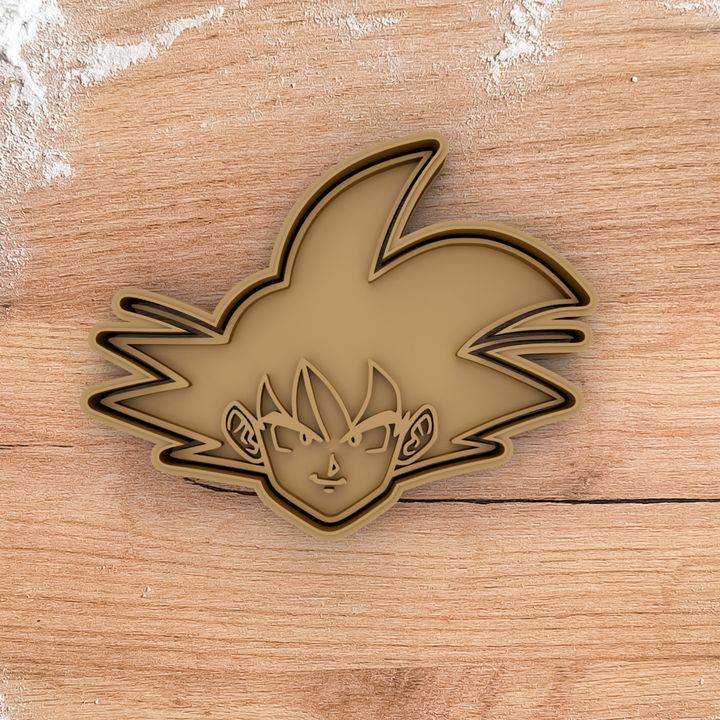 3D Printable 17 cookie cutter pack from Dragon Ball Z by Mac Cookies