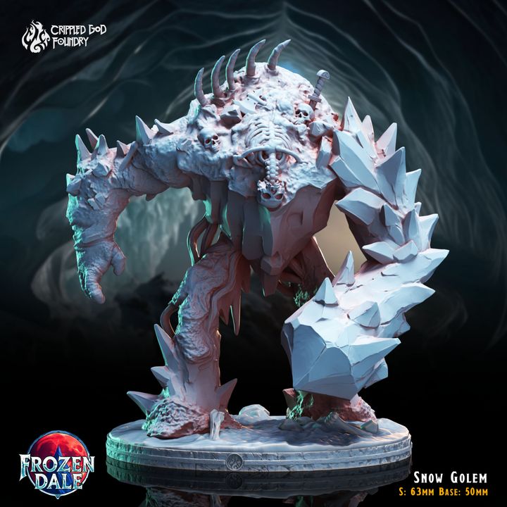 3D Printable Frozen Dale ~ December '24 Fantasy Bundle by Crippled God ...