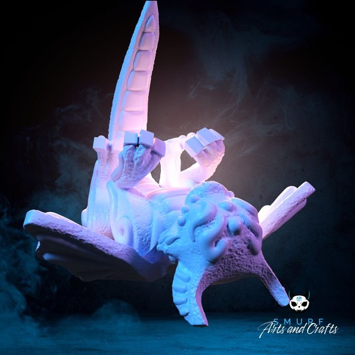 3D Printable Gingerbread Dragon B by Smurf Arts and Crafts