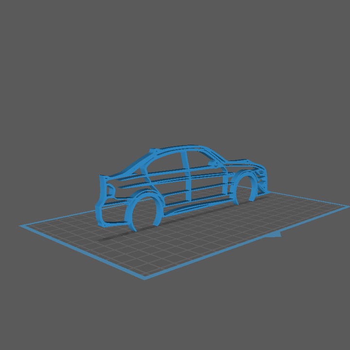 3D Printable BMW - M3 E90 by Paul Wust