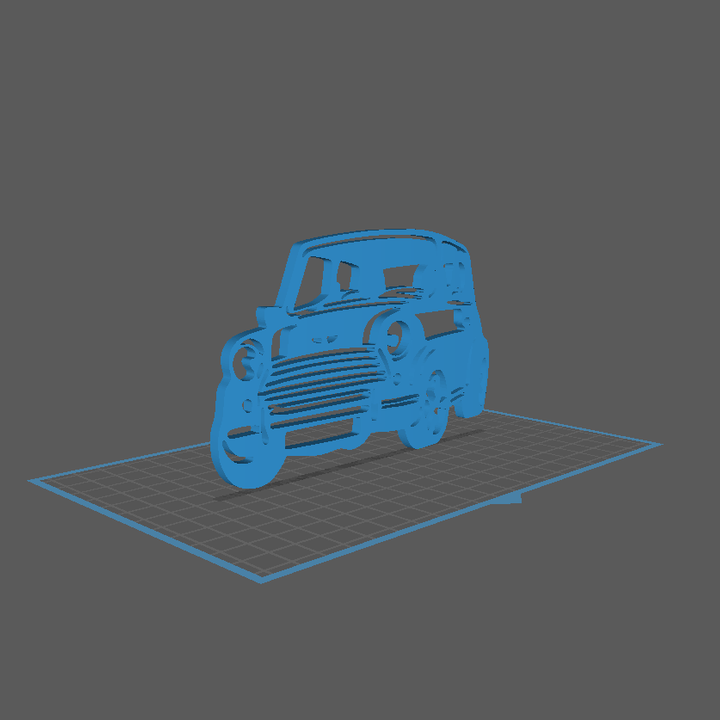 3D Printable Mini Cooper by Paul Wust