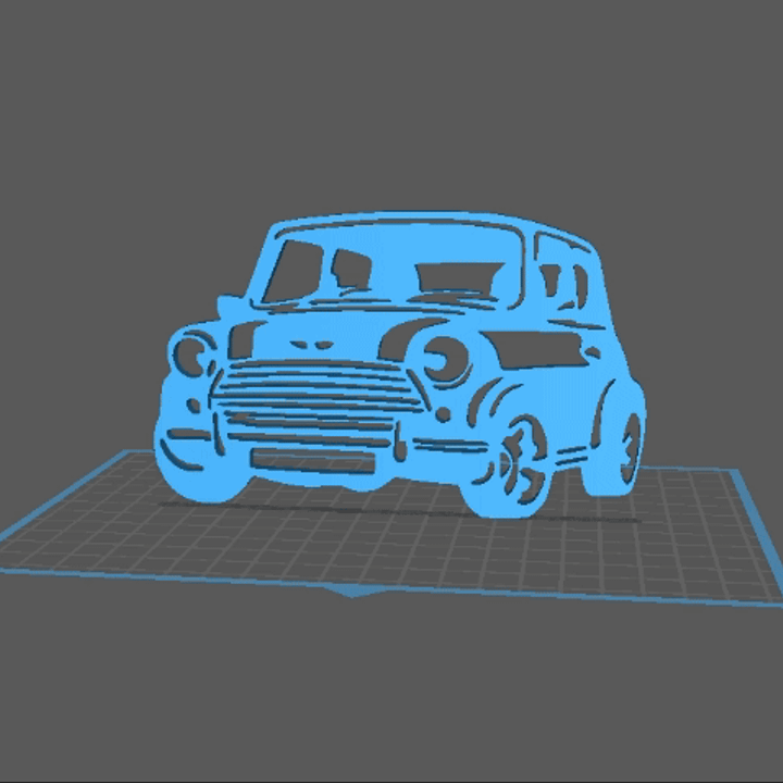 3D Printable Mini Cooper by Paul Wust