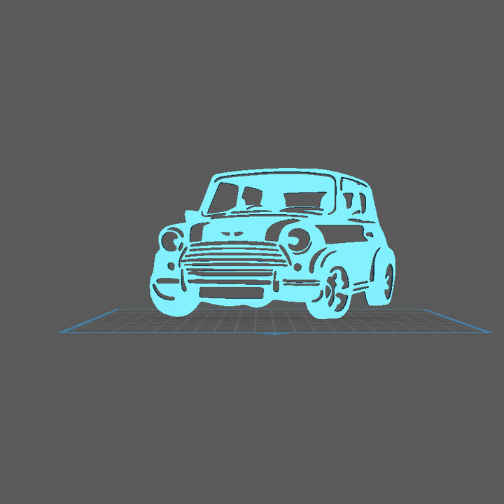 3D Printable Mini Cooper by Paul Wust