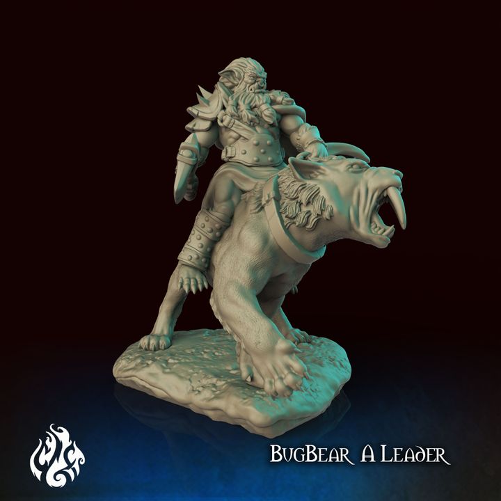 3D Printable Bugbear Warlord by Crippled God Foundry