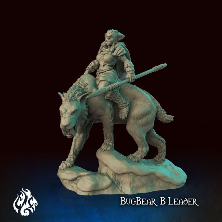 3D Printable Bugbear Captain by Crippled God Foundry
