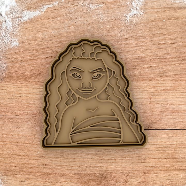 3D Printable 10 cookie cutter pack from Moana by Mac Cookies