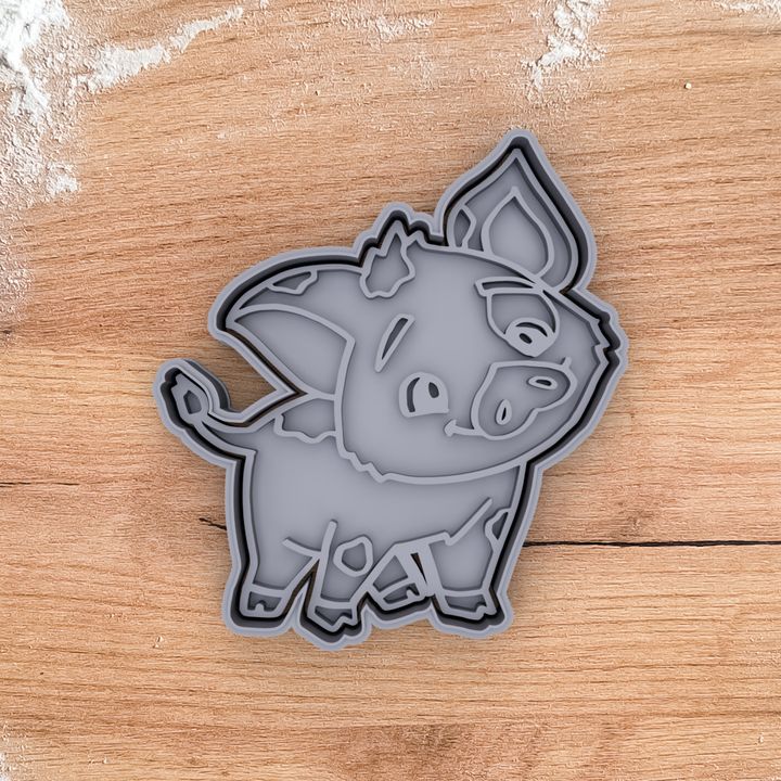 3D Printable 10 cookie cutter pack from Moana by Mac Cookies