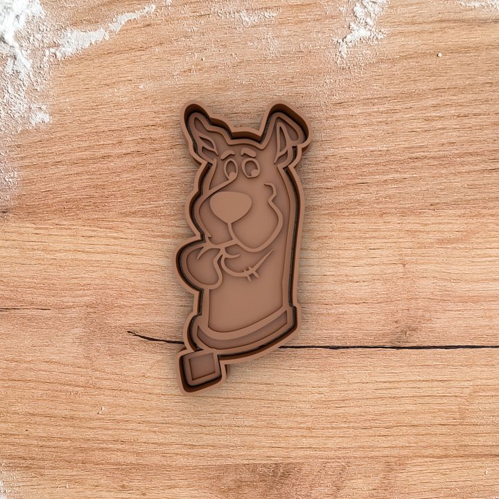 3D Printable 8 Cookie cutter pack from Scooby Doo by Mac Cookies
