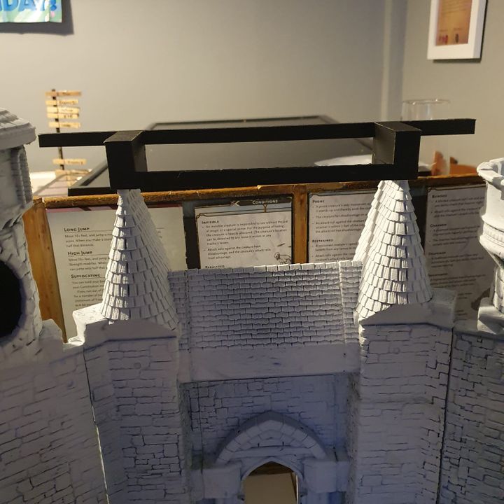 3D Printable Initiative tracker large (custom fit specific dm screen ...