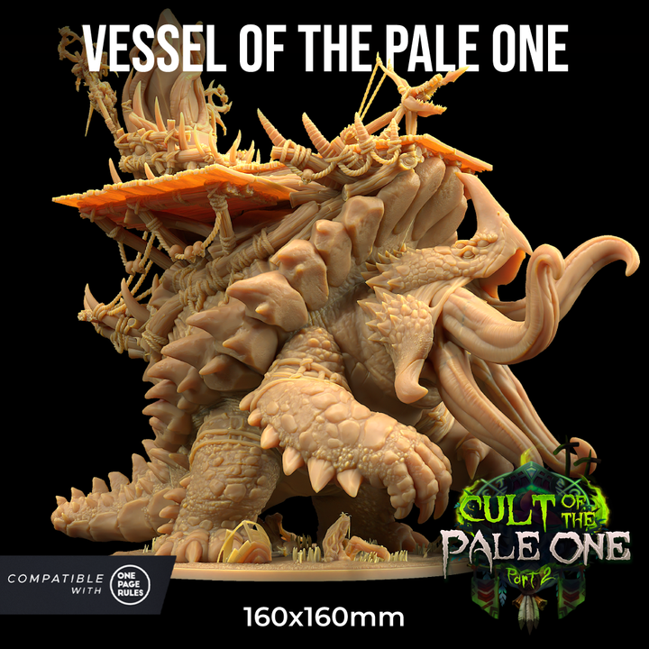 3D Printable Vessel of The Pale One | PRESUPPORTED | Cult of The Pale ...