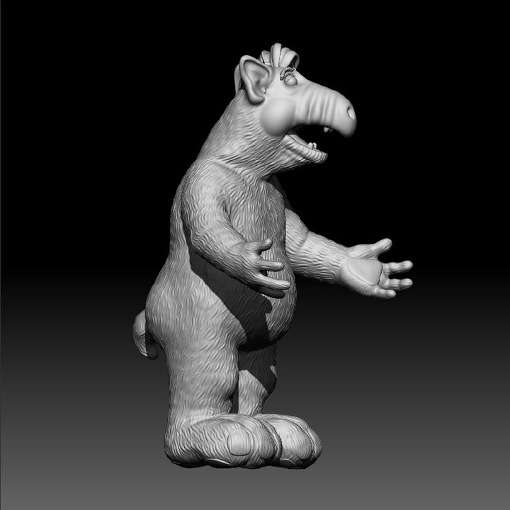 3D Printable Alf by Lionel Rigollet