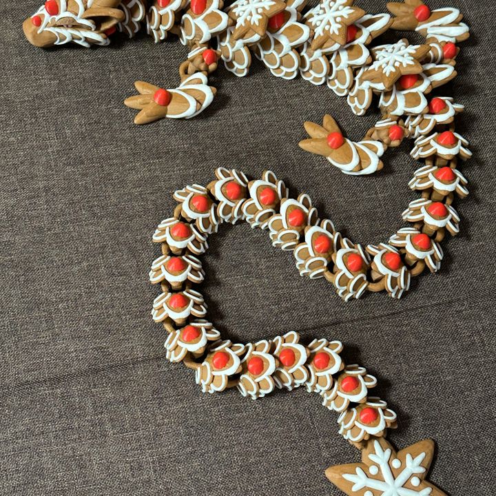3D Print of Gingerbread Dragon by lianepinelconsulting