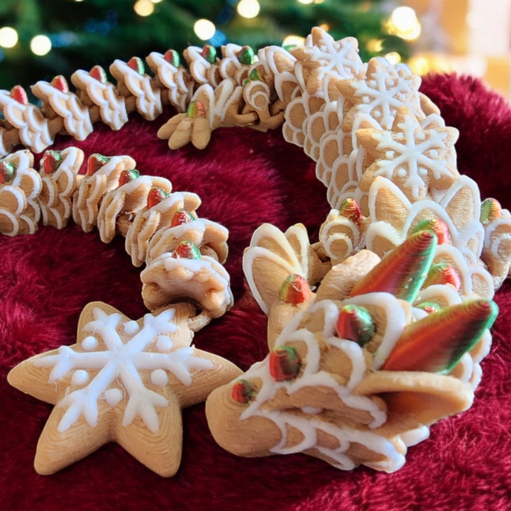 3D Print of Gingerbread Dragon by christelJ