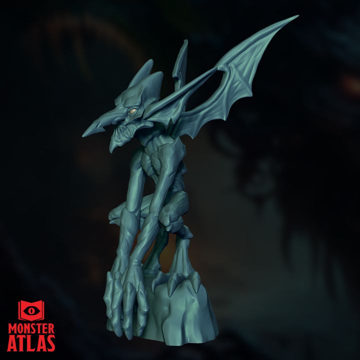 3D Printable Ice Mephit by Monster Atlas