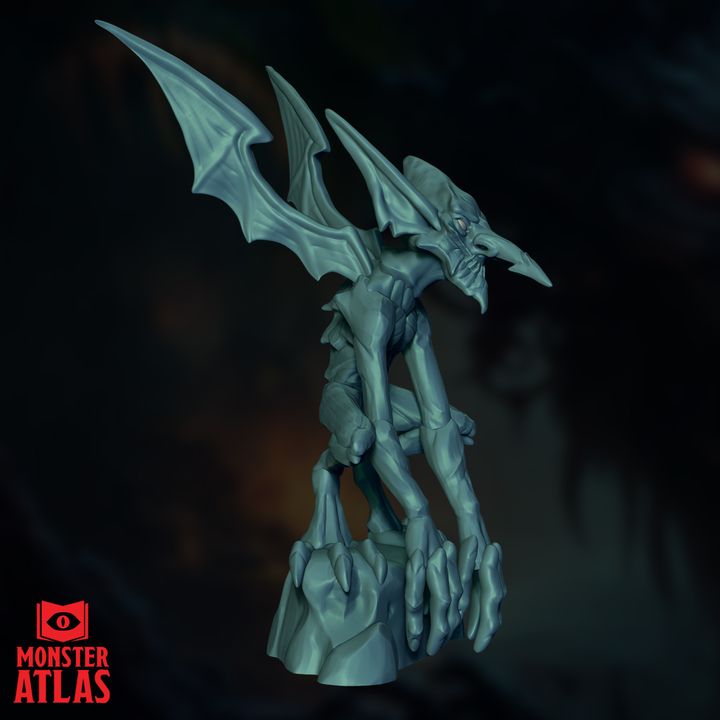 3D Printable Ice Mephit by Monster Atlas