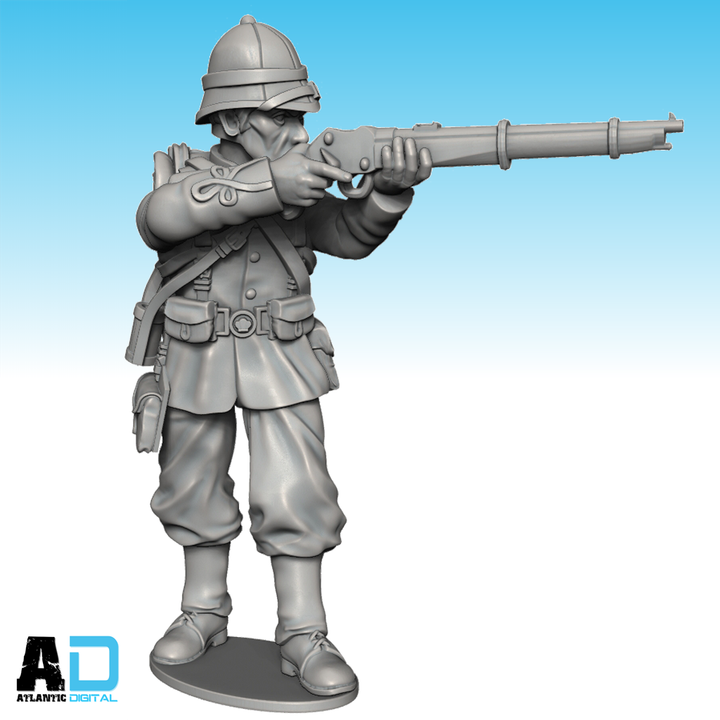 3D Printable Zulu War British by Wargames Atlantic