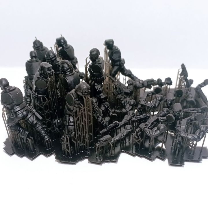 3D Printable The Ork Slayers Squad (build kit) by dakkadakka.store