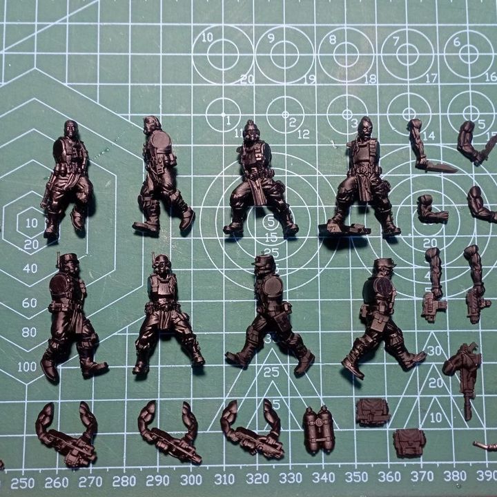 3D Printable The Ork Slayers Squad (build kit) by dakkadakka.store