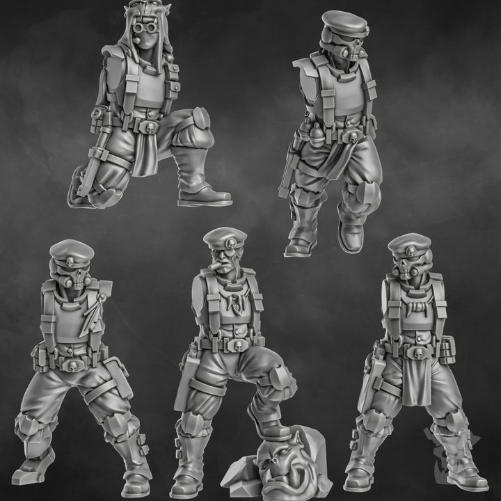 3D Printable The Ork Slayers Squad (build kit) by dakkadakka.store