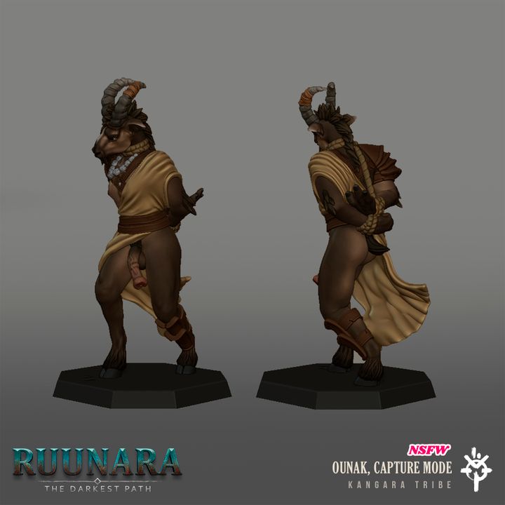3D Printable NSFW RUUNARA - Ounak, the Earthspeaker | Capture mode by ...