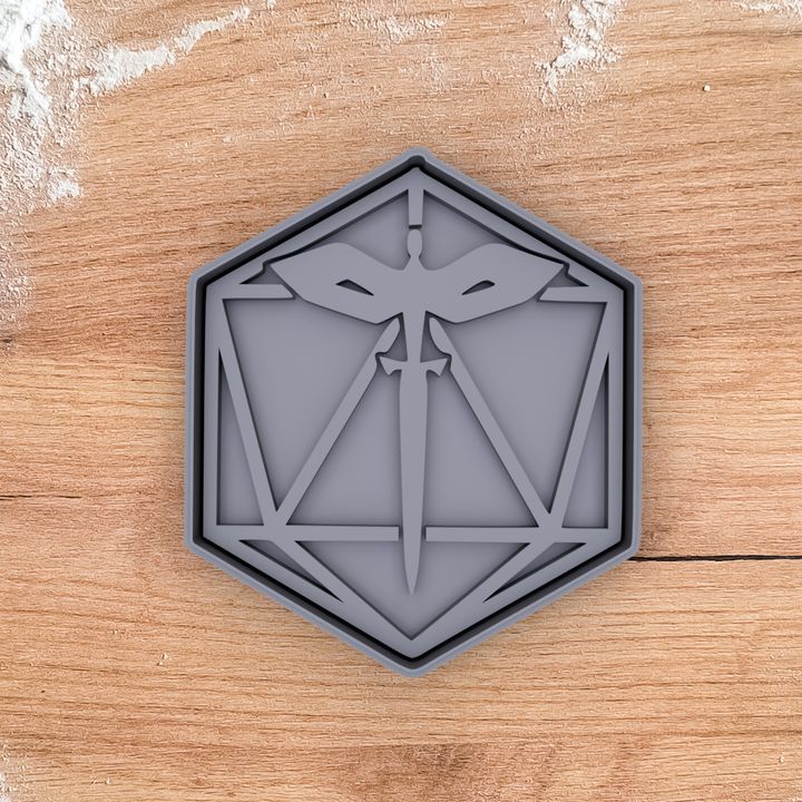 3D Printable 12 cookie cutter pack from classes of Dungeons and Dragons ...