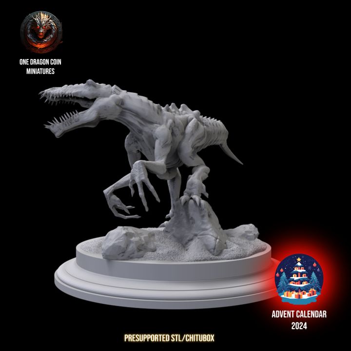 3D Printable Sand Stalker Evolved by Spirit of Resin Miniatures