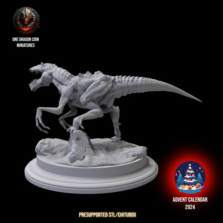 3D Printable Sand Stalker Evolved by Spirit of Resin Miniatures