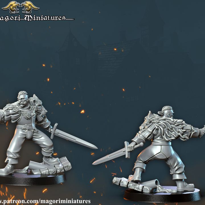 3D Printable Blood brother by Magori Minaitures