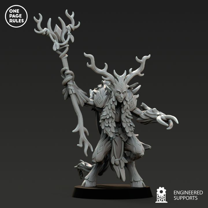 3D Printable Treeman Wraith (Forest Wraith) - Wood Elves by One Page Rules