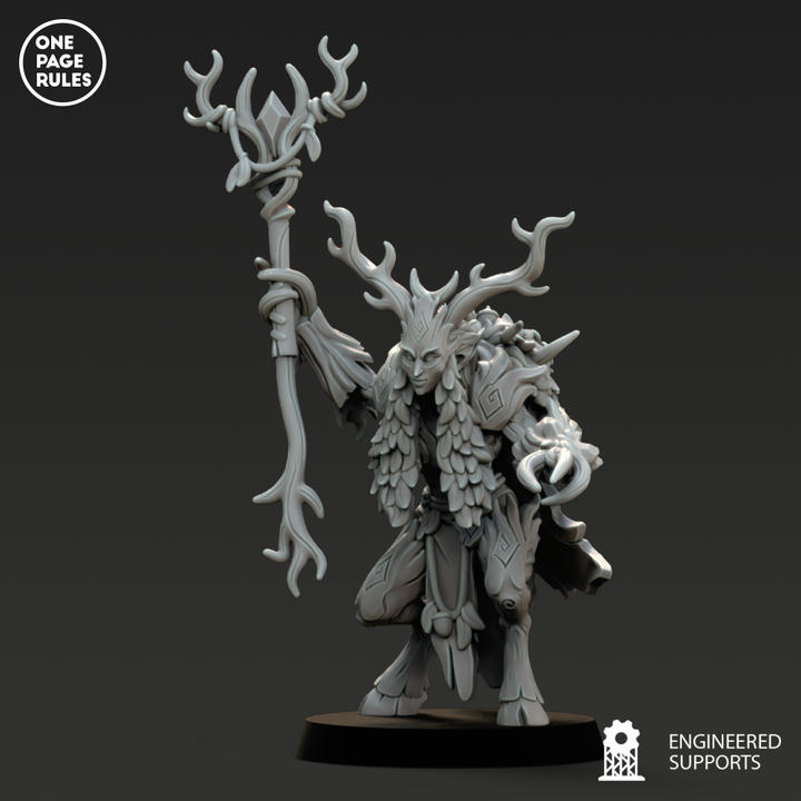 3D Printable Treeman Wraith (Forest Wraith) - Wood Elves by One Page Rules