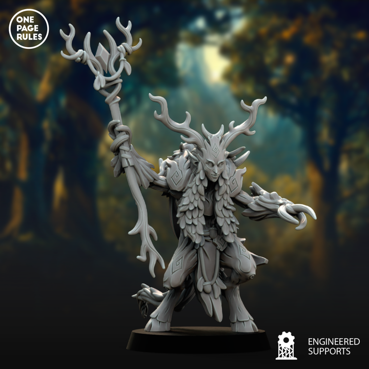 3D Printable Treeman Wraith (Forest Wraith) - Wood Elves by One Page Rules