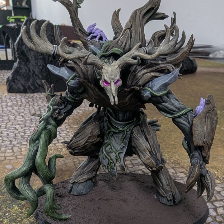 3D Print of Tree Giant - Wood Elves by ThatDudeSilent