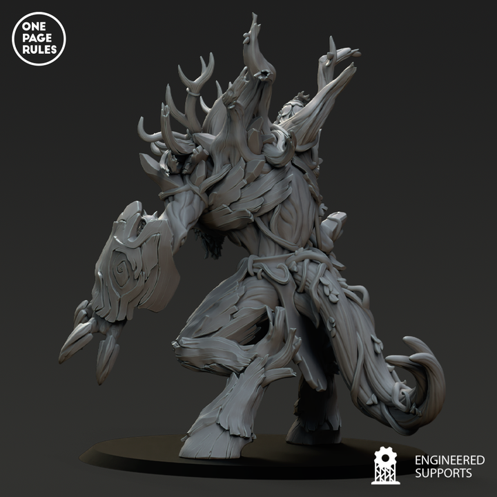 3D Printable Tree Giant - Wood Elves by One Page Rules