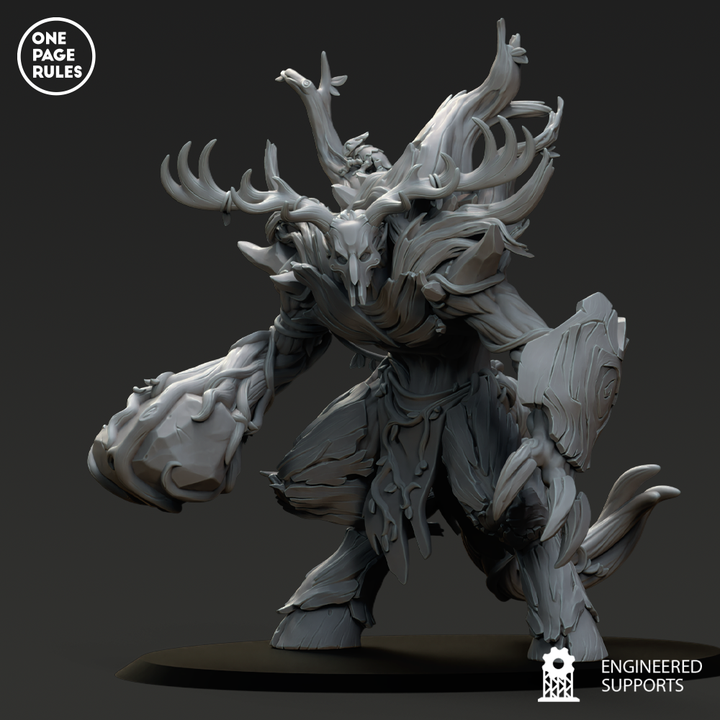 3D Printable Tree Giant - Wood Elves by One Page Rules