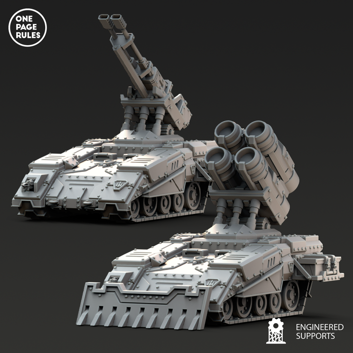 3D Printable Human Defense Force (HDF) - Release #3 by One Page Rules