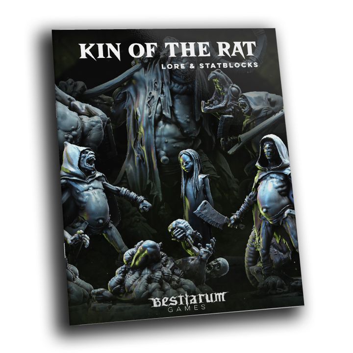 3D Printable Kin of the Rat - 5E Statblocks & Lore by Bestiarum Miniatures