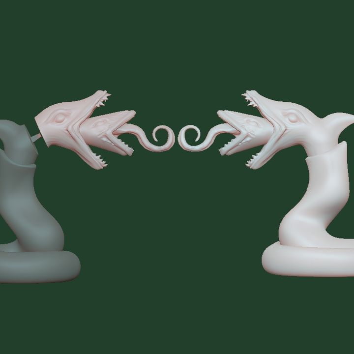 3D Printable Sandworm stl file beetlejuice fan art Tim Burton by david ...