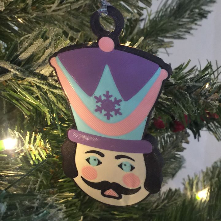 3D Printable Nutcracker Ornament by Star Labs 3D, LLC