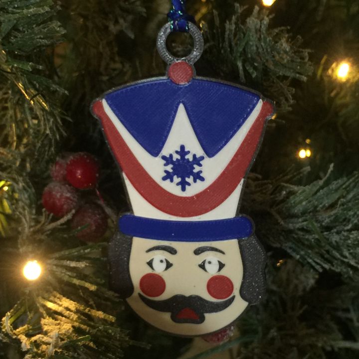 3D Printable Nutcracker Ornament by Star Labs 3D, LLC